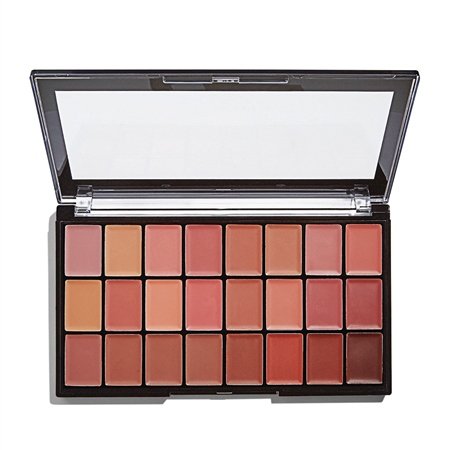 Paleta 24 rujuri Makeup Revolution Pro Lipstick Kit, Nudes - Aronia Store